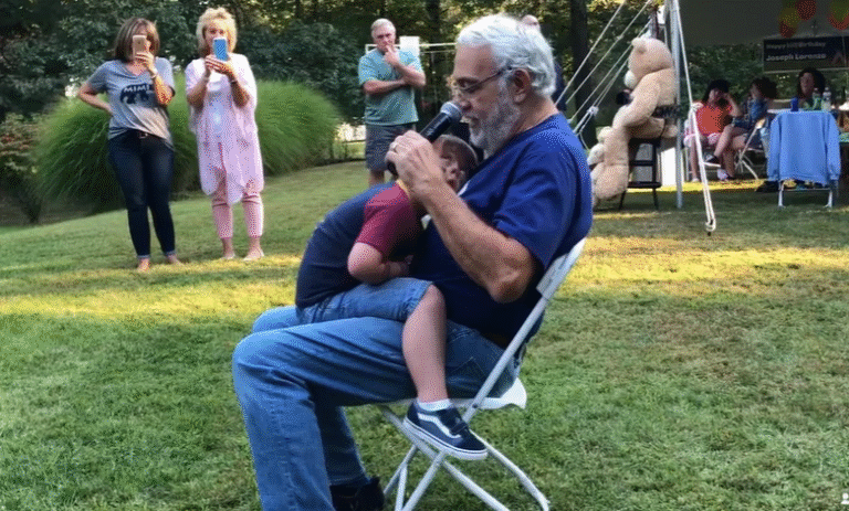 Grandpa Dave Sings “What a Wonderful World” to His Grandson — A Moment ...